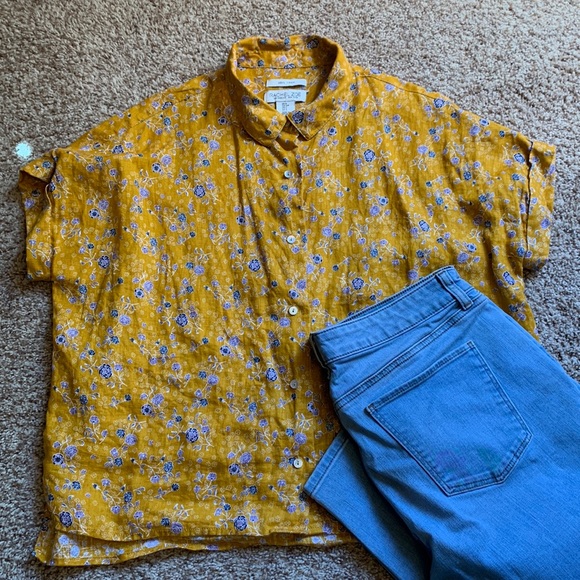 Rachel Zoe | Tops | Rachel Zoe Linen Shirt | Poshmark